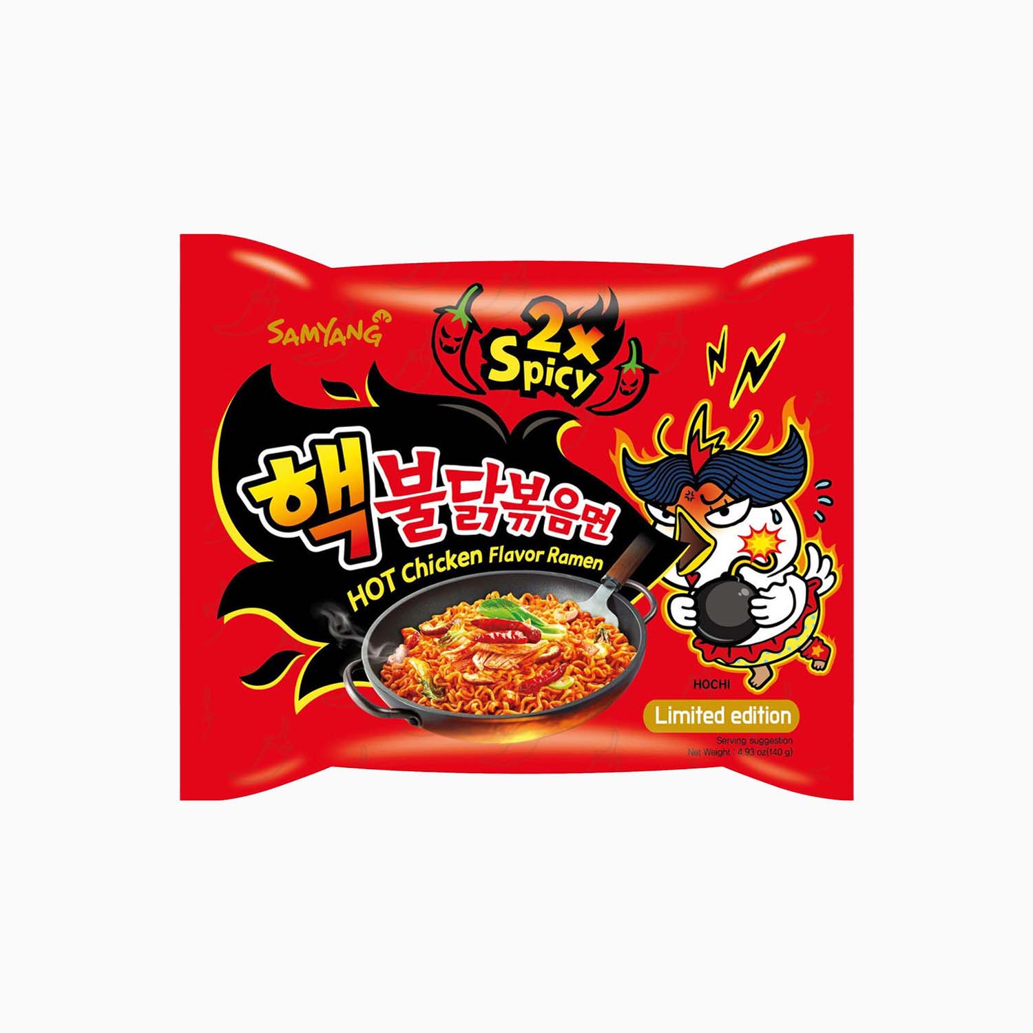 Samyang Buldak 2x Spicy Hot Chicken Ramen MHD: 17.10.25 – PEPELINI