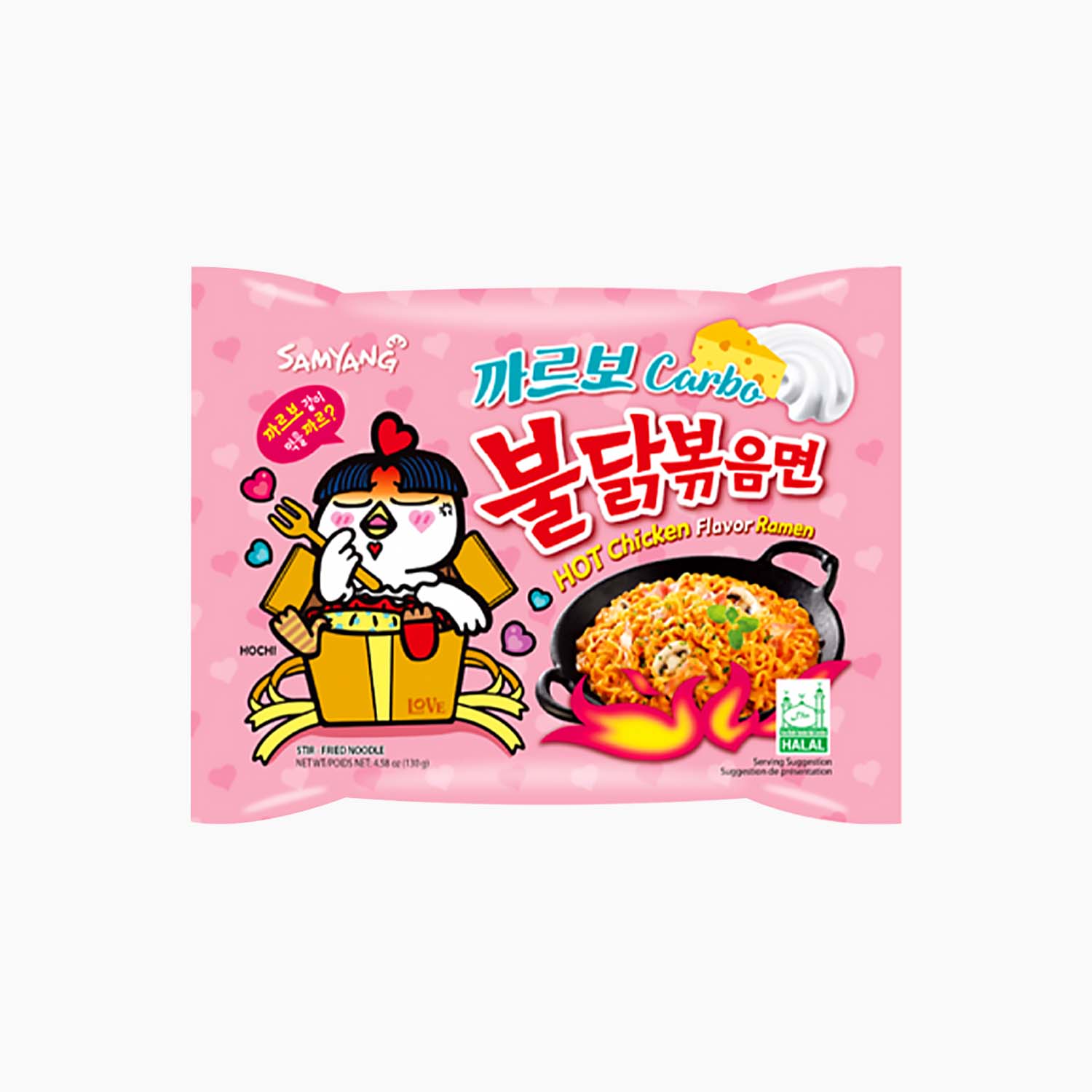 Samyang Buldak Carbonara Hot Chicken Ramen MHD: 31.10.25 – PEPELINI